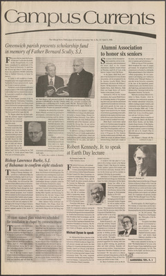 "Campus Currents - April 9, 1996" by Fairfield University